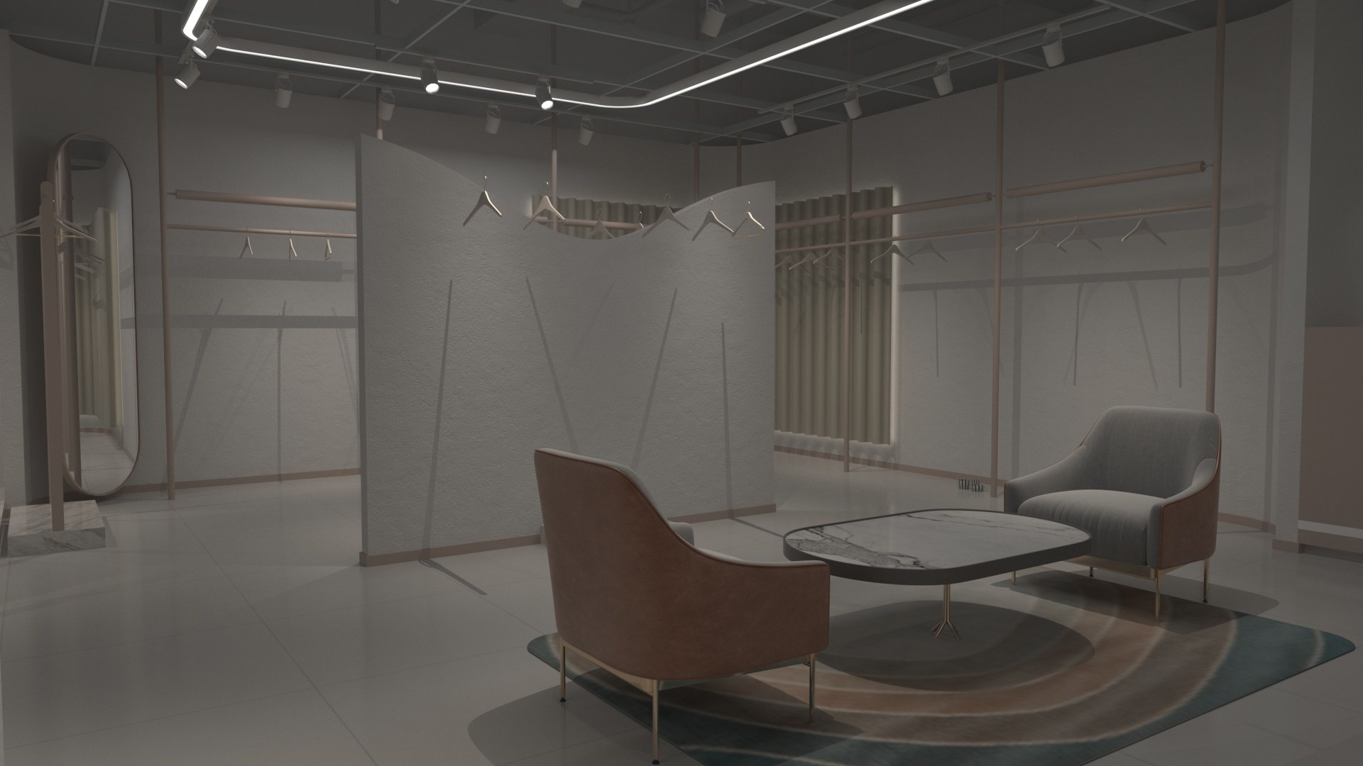3D Clothing Store 3 - TurboSquid 2102426