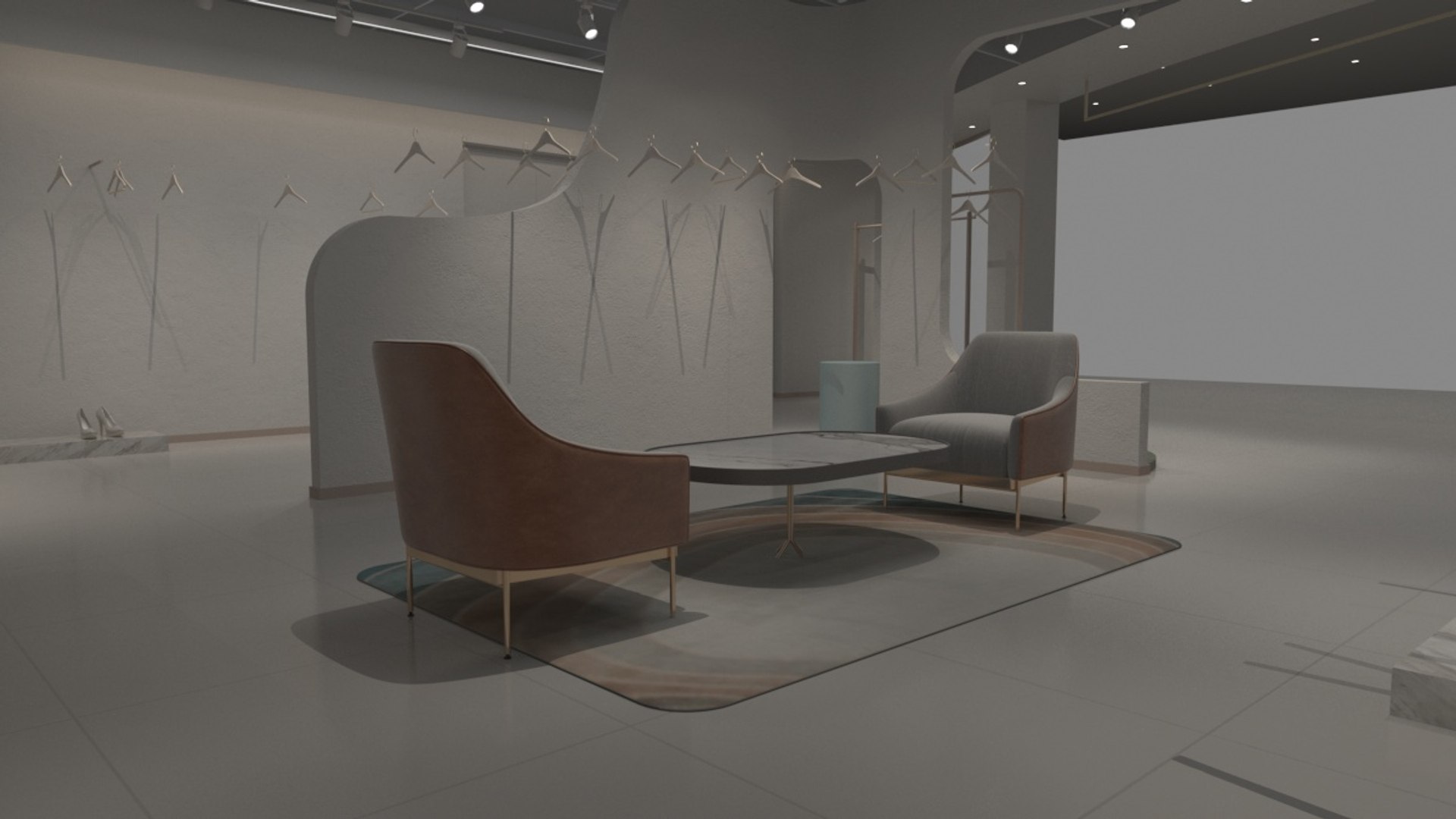 3D Clothing Store 3 - TurboSquid 2102426