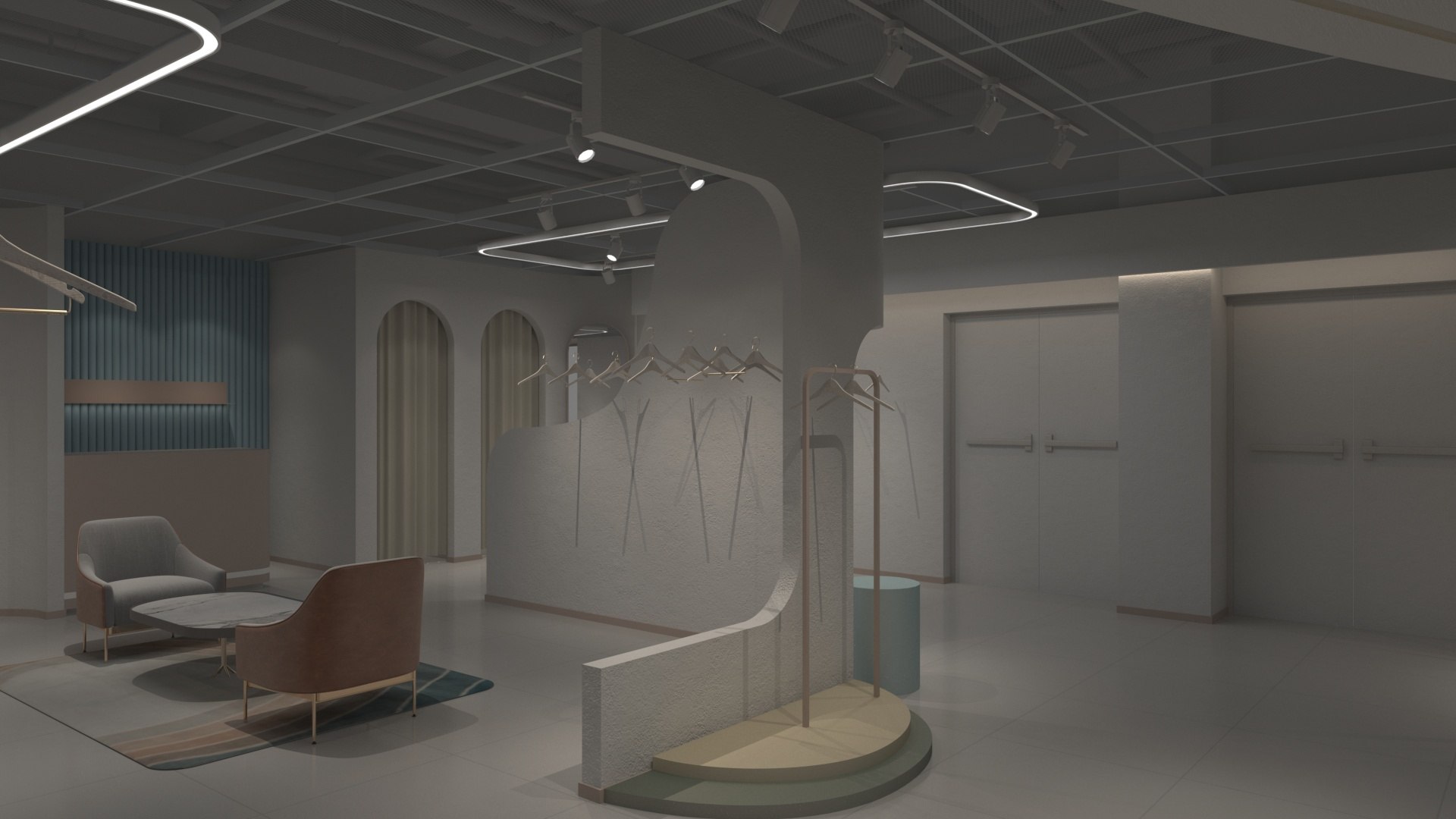 3D Clothing Store 3 - TurboSquid 2102426