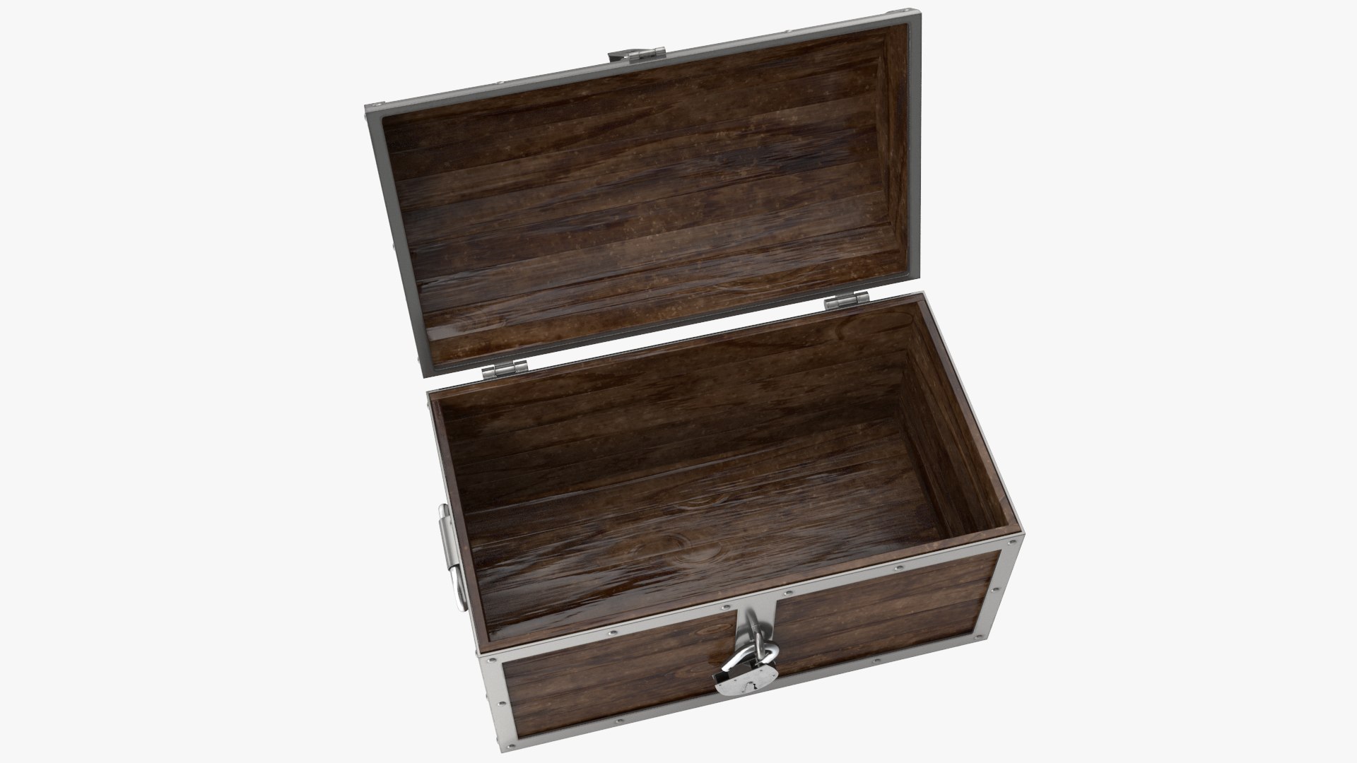 Opened Chest 3D - TurboSquid 2059830