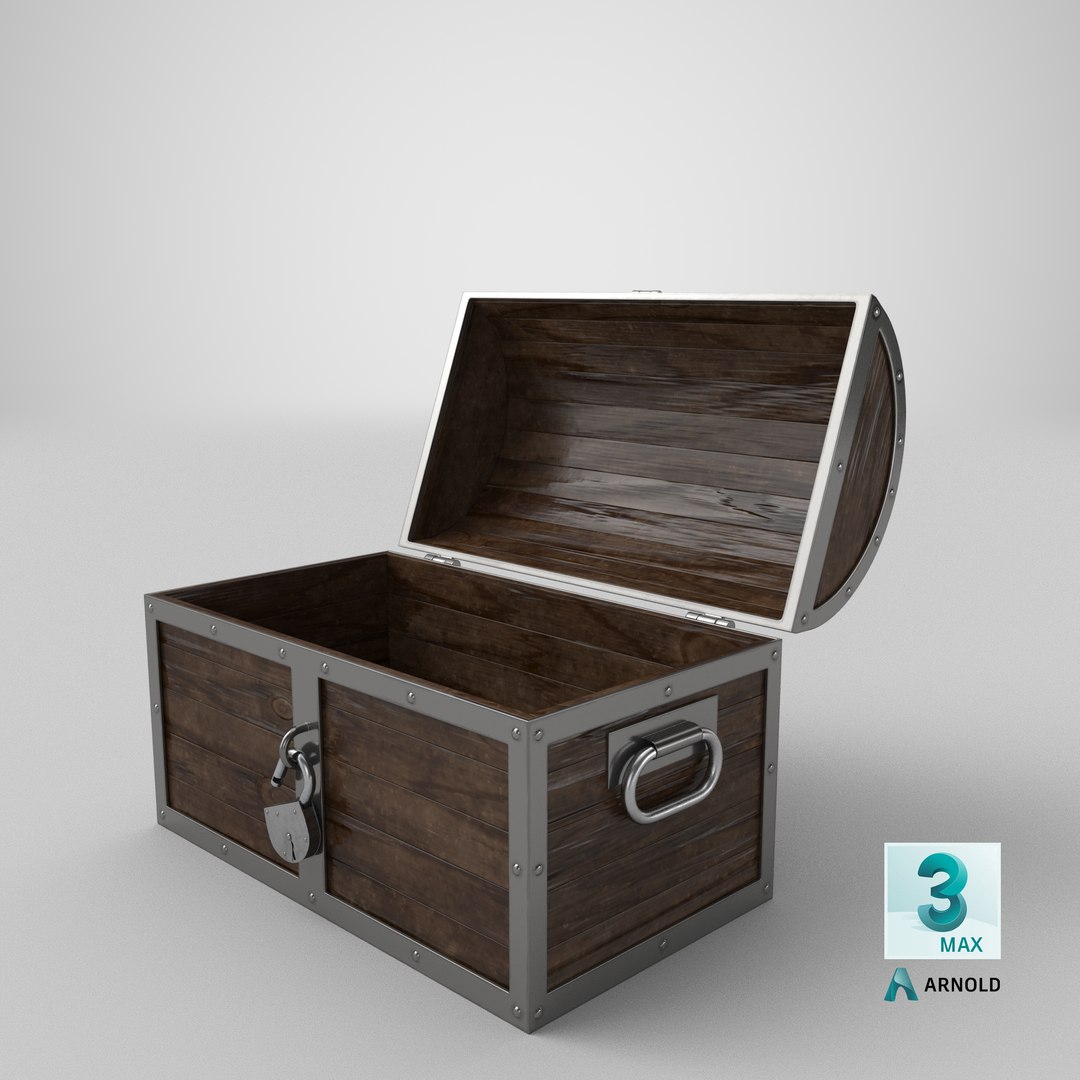 Opened Chest 3D - TurboSquid 2059830