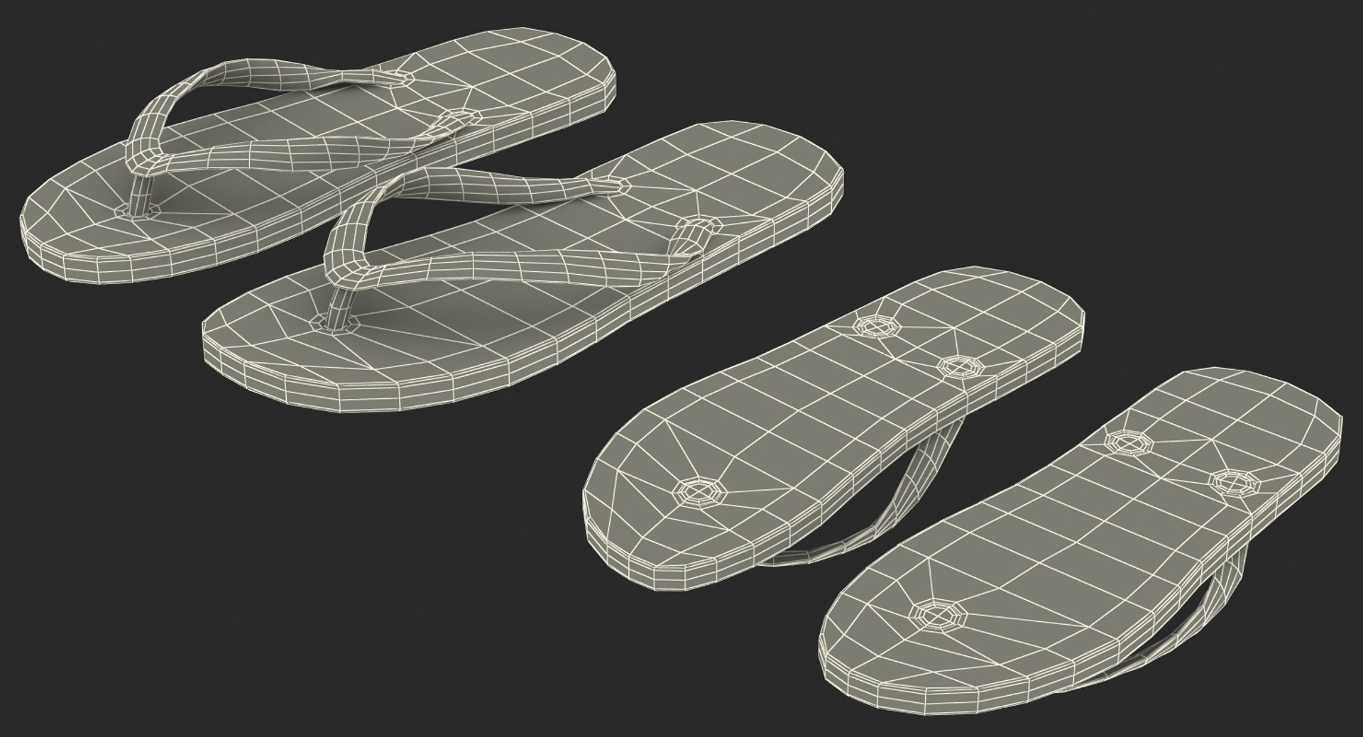 Flip Flops 3D Model - TurboSquid 1223850