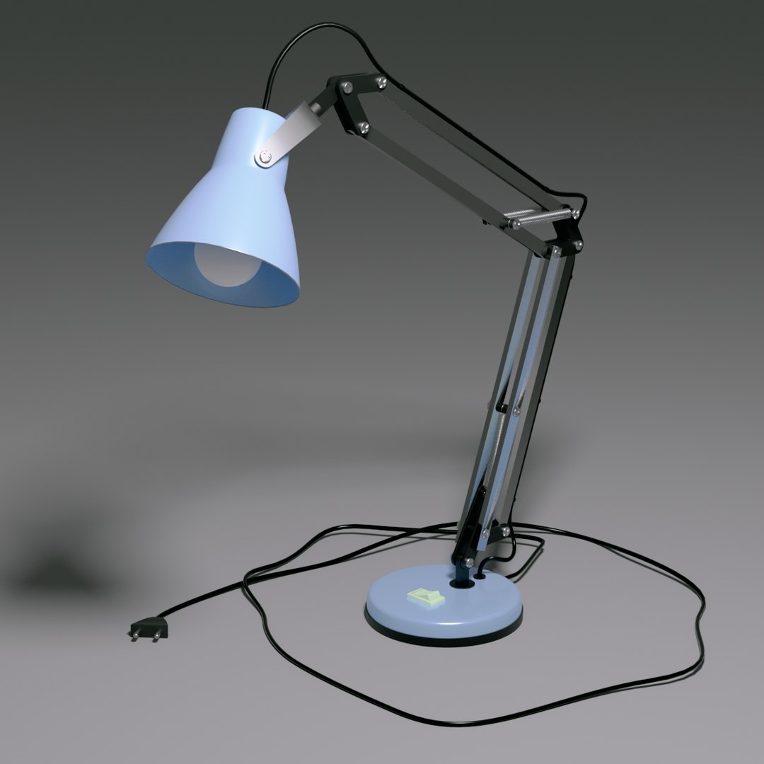 3D Study Lamp - TurboSquid 1729962