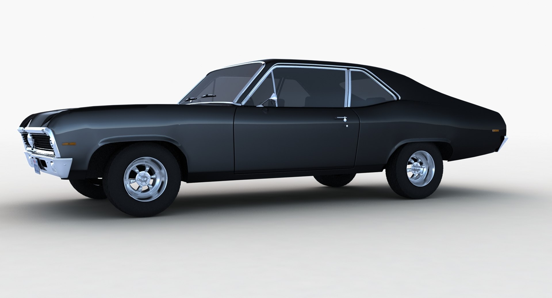 3d Chevrolet Nova Ss Model
