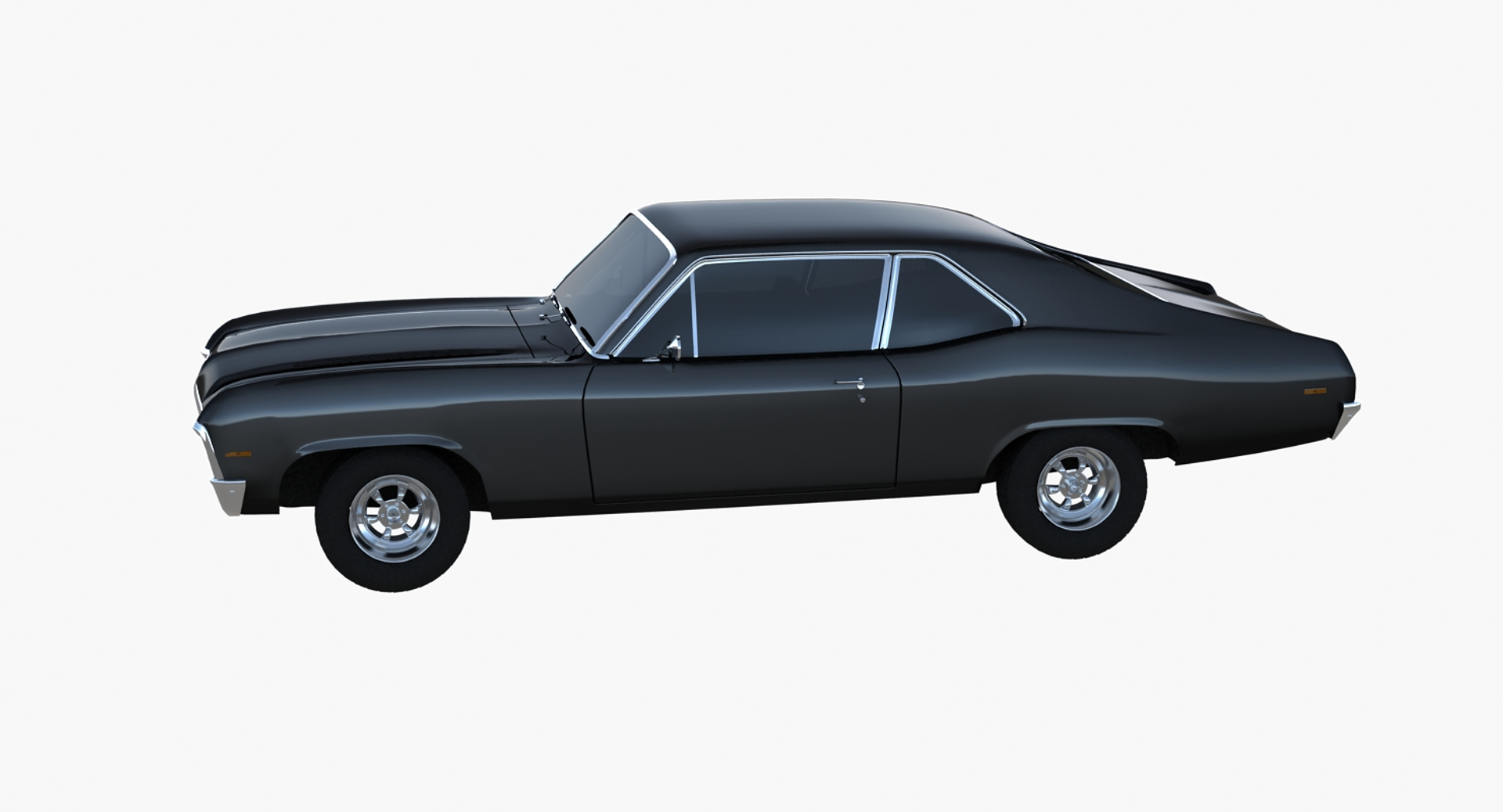 3d Chevrolet Nova Ss Model