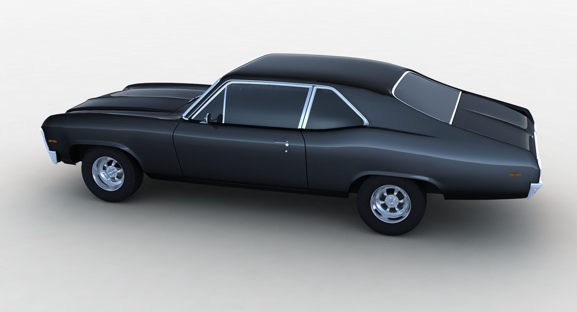 3d Chevrolet Nova Ss Model