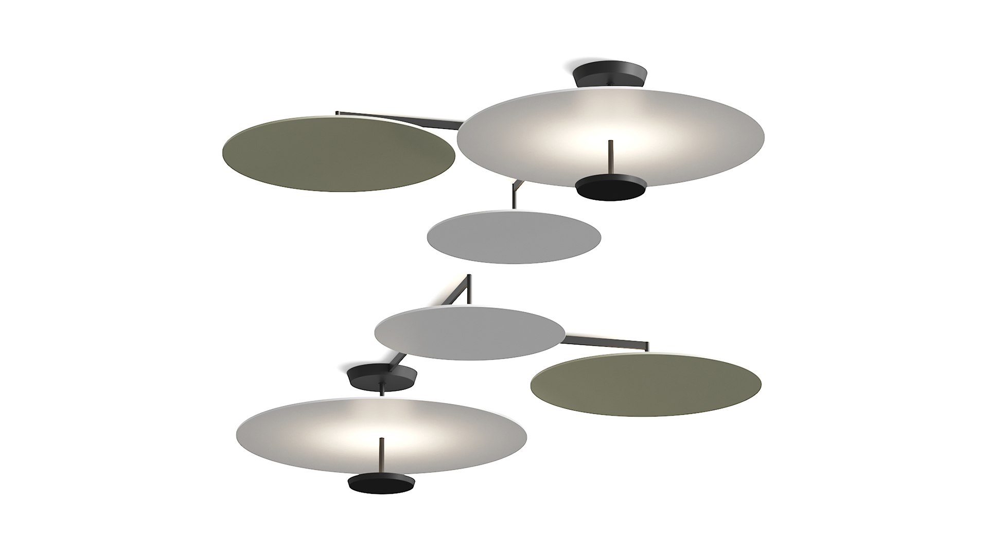 Flat 5922 Vibia Ceiling Lamp 3D model - TurboSquid 2156053