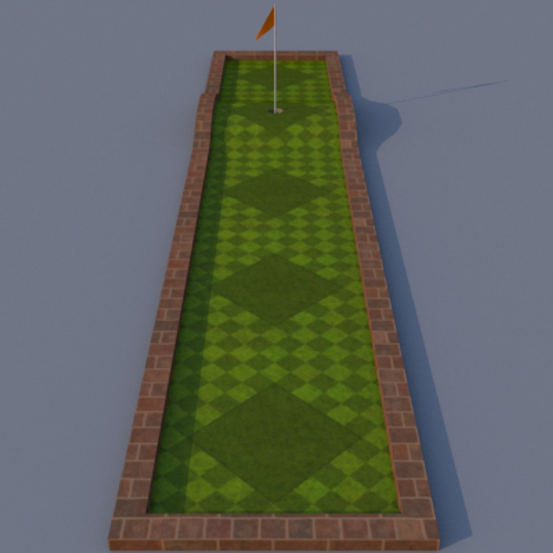 mini golf course2 3d 3ds