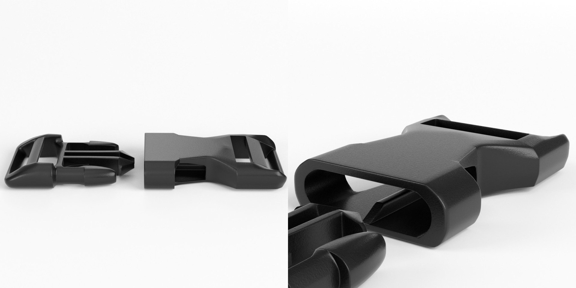 3D Snap Buckle Model - TurboSquid 1575864