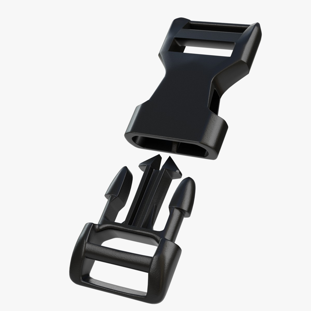 3D snap buckle model - TurboSquid 1575864