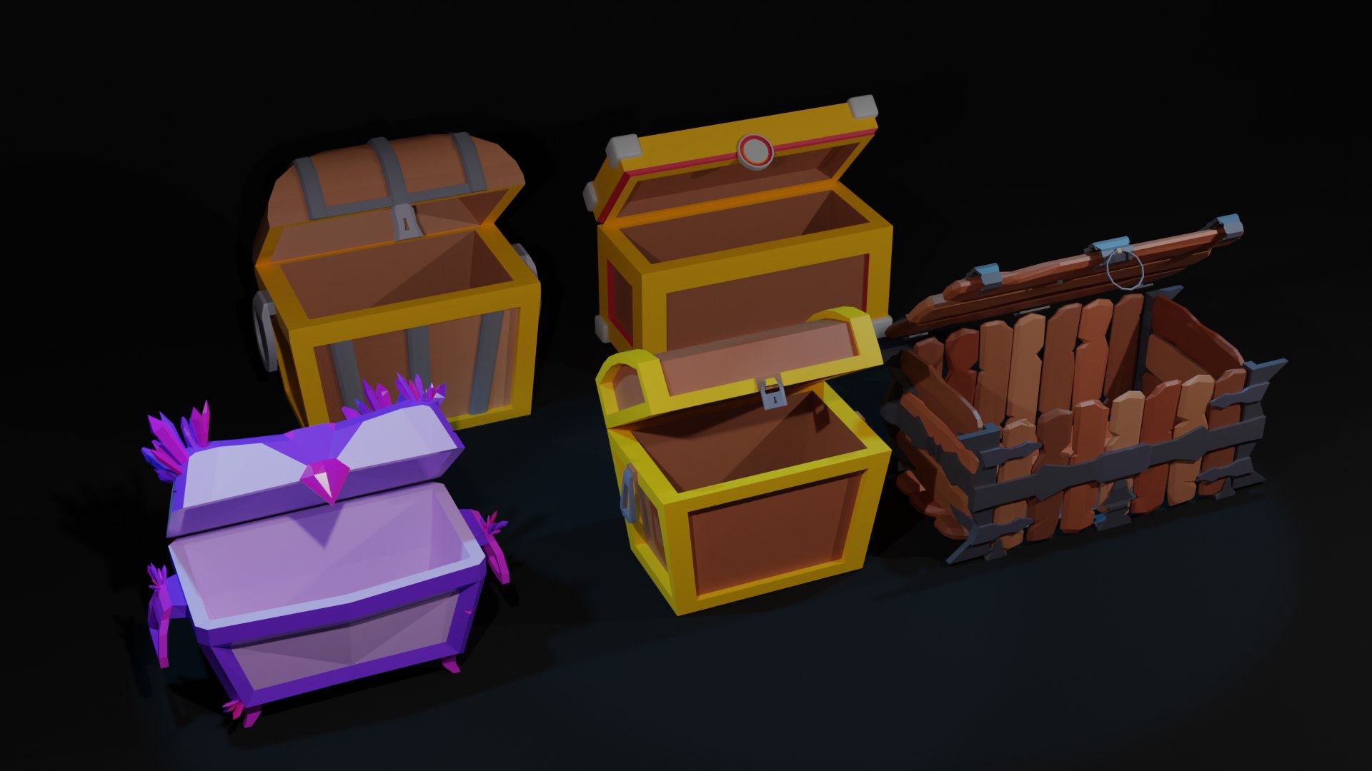 Chest Asset 5 Object 3D - TurboSquid 1970550