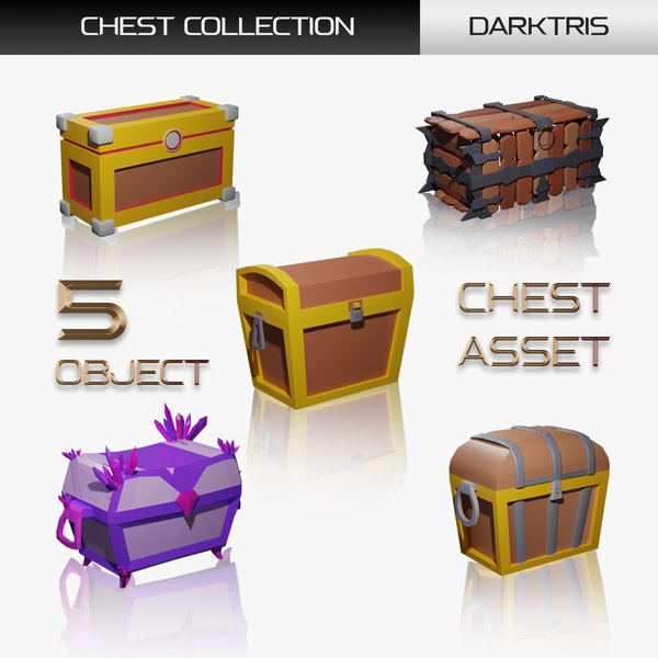 Chest Asset 5 Object3D模型 - TurboSquid 1970550