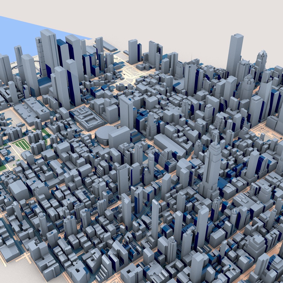 New York City USA 3D Model - TurboSquid 2371815