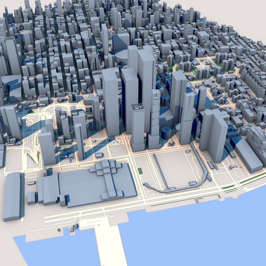 New York City USA 3D Model - TurboSquid 2371815