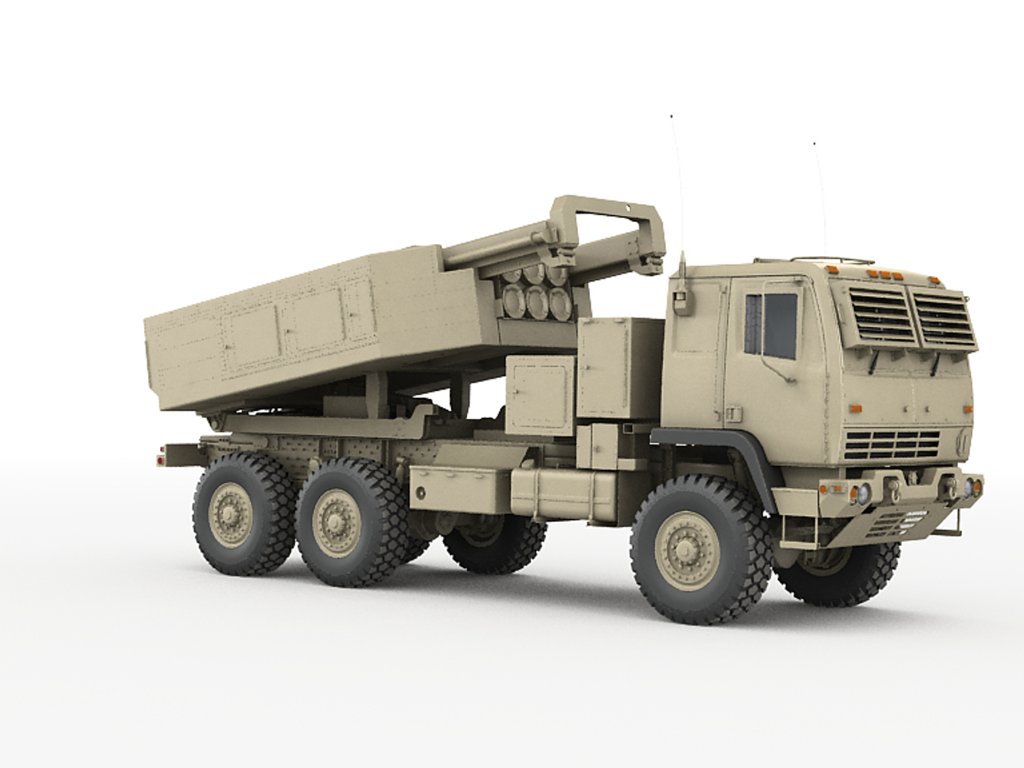 M142 Himars Army Truck 3D Model - TurboSquid 1401531