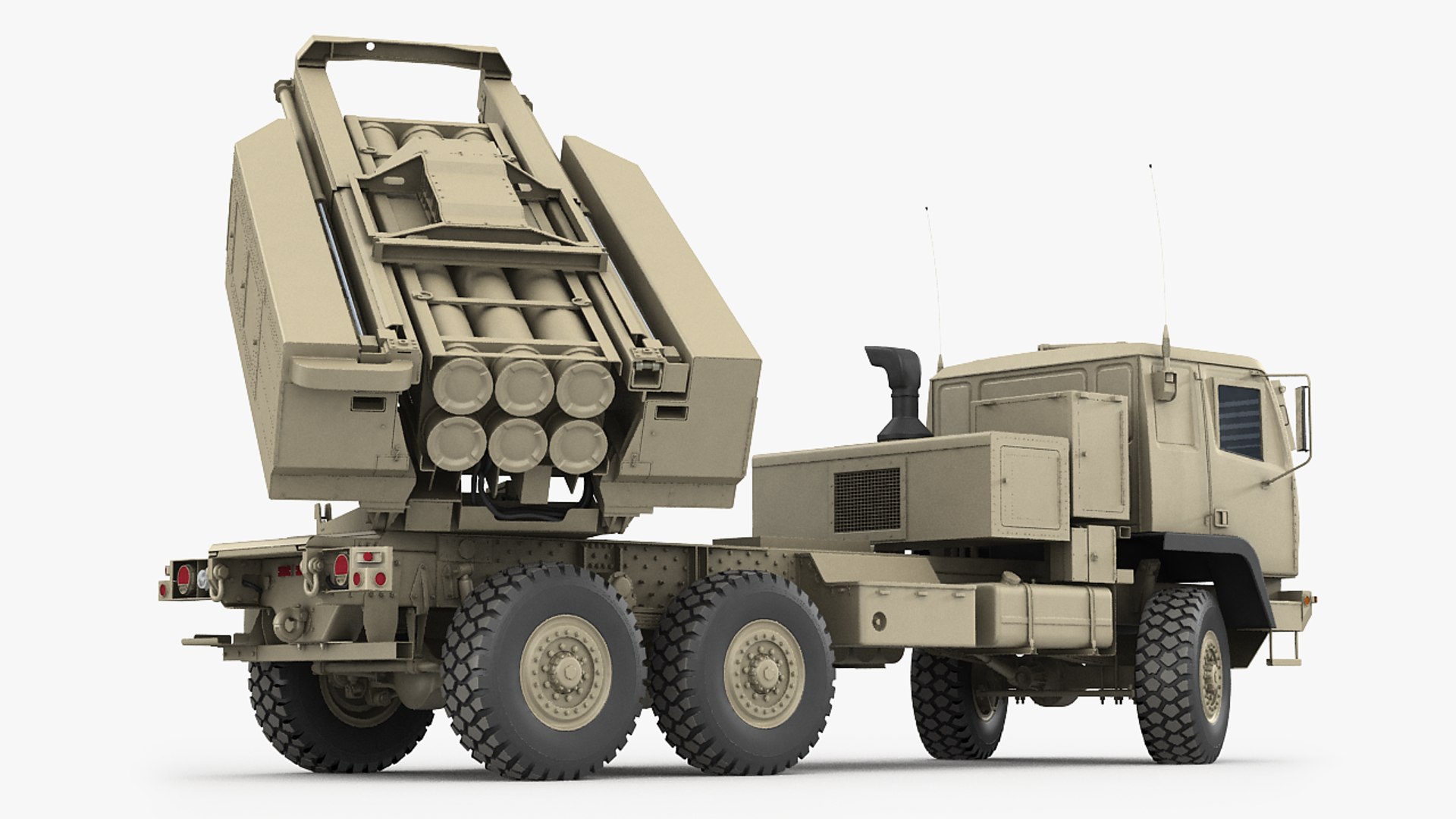 M142 Himars Army Truck 3D Model - TurboSquid 1401531