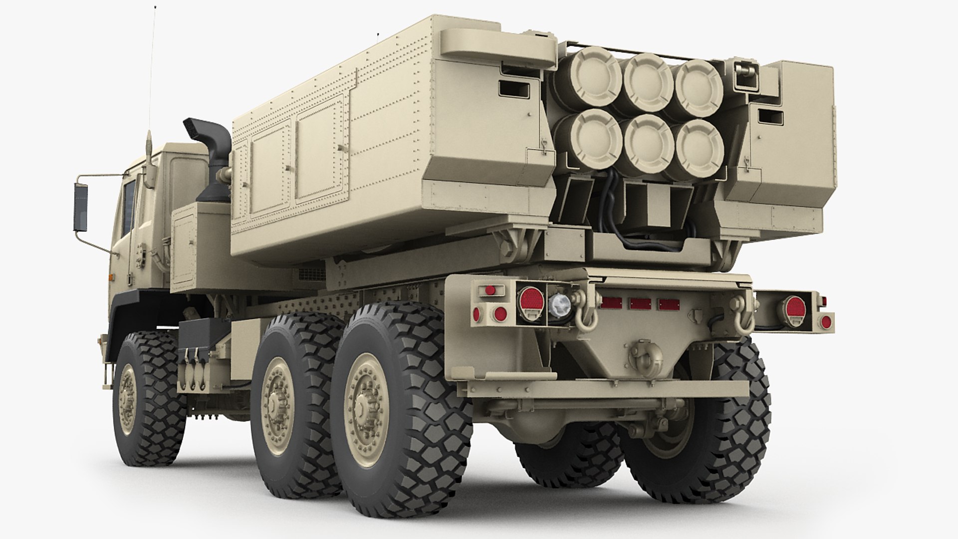 M142 Himars Army Truck 3D Model - TurboSquid 1401531