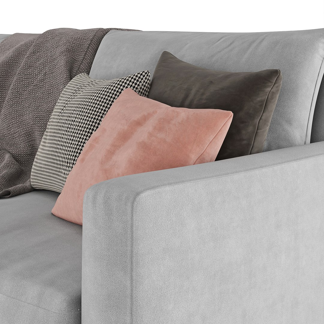 3D Model Sofa Brunel Corner Chaise - TurboSquid 1990218