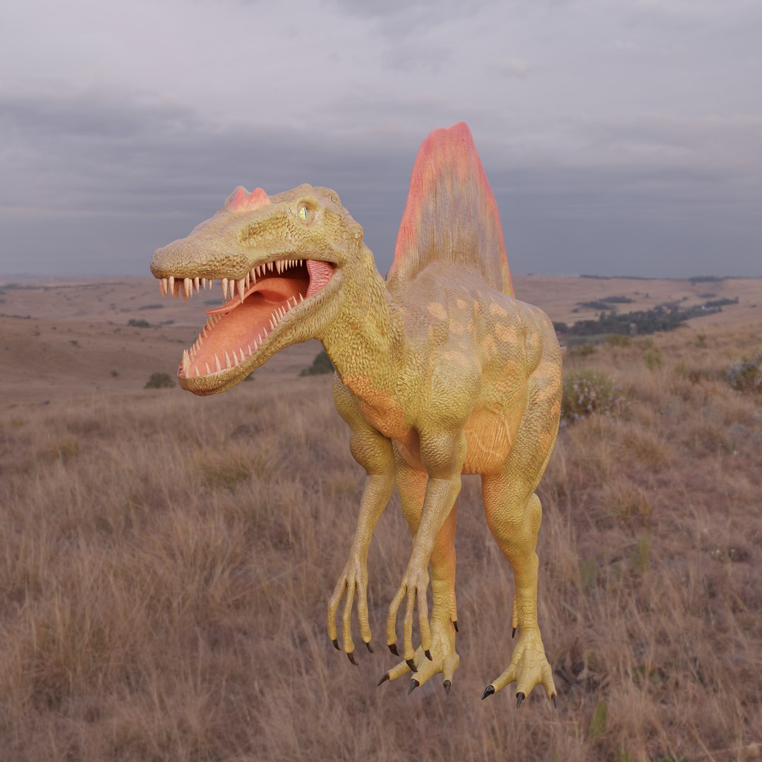 3D Spinosaurus with UDEMS - TurboSquid 2060608
