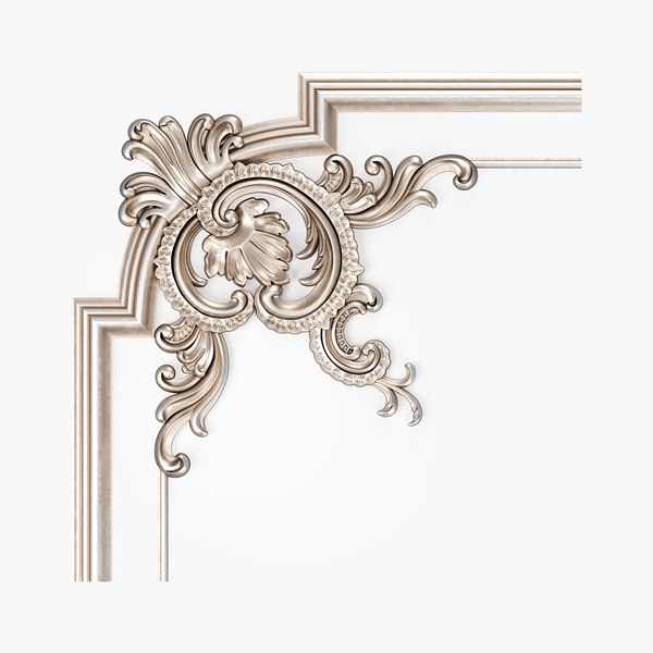 3D Overlays Corner Decor - TurboSquid 1873842