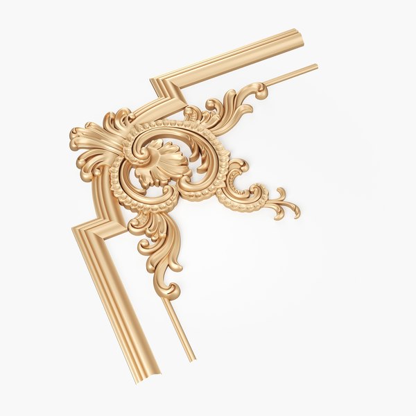 3D Overlays Corner Decor - TurboSquid 1873842