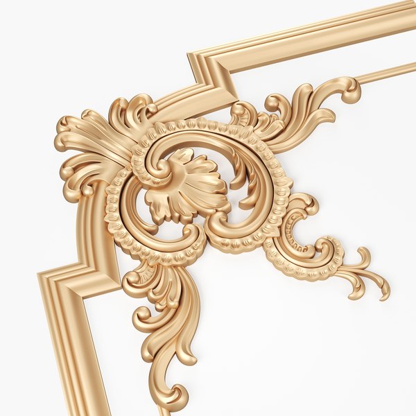 3D Overlays Corner Decor - TurboSquid 1873842