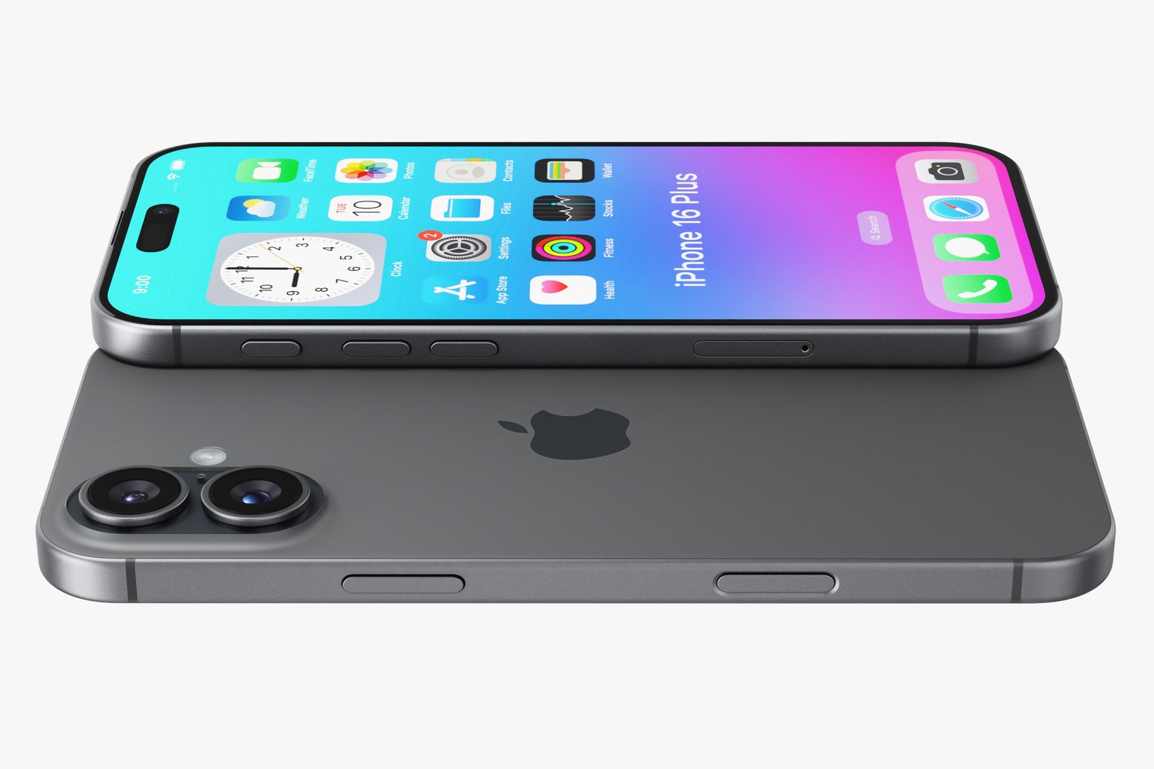 3D Apple IPhone 16 Plus V1 - TurboSquid 2225060