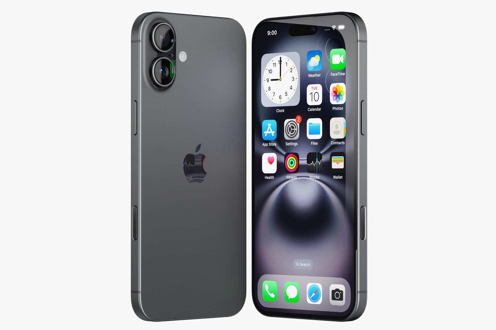 3D Apple IPhone 16 Plus V1 - TurboSquid 2225060