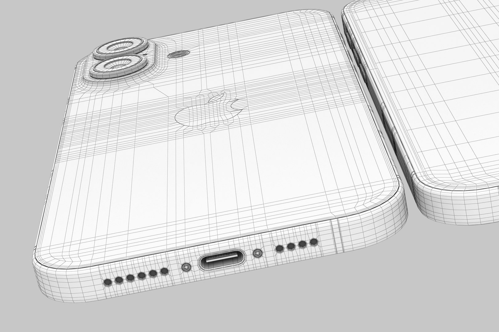 3D Apple IPhone 16 Plus V1 - TurboSquid 2225060