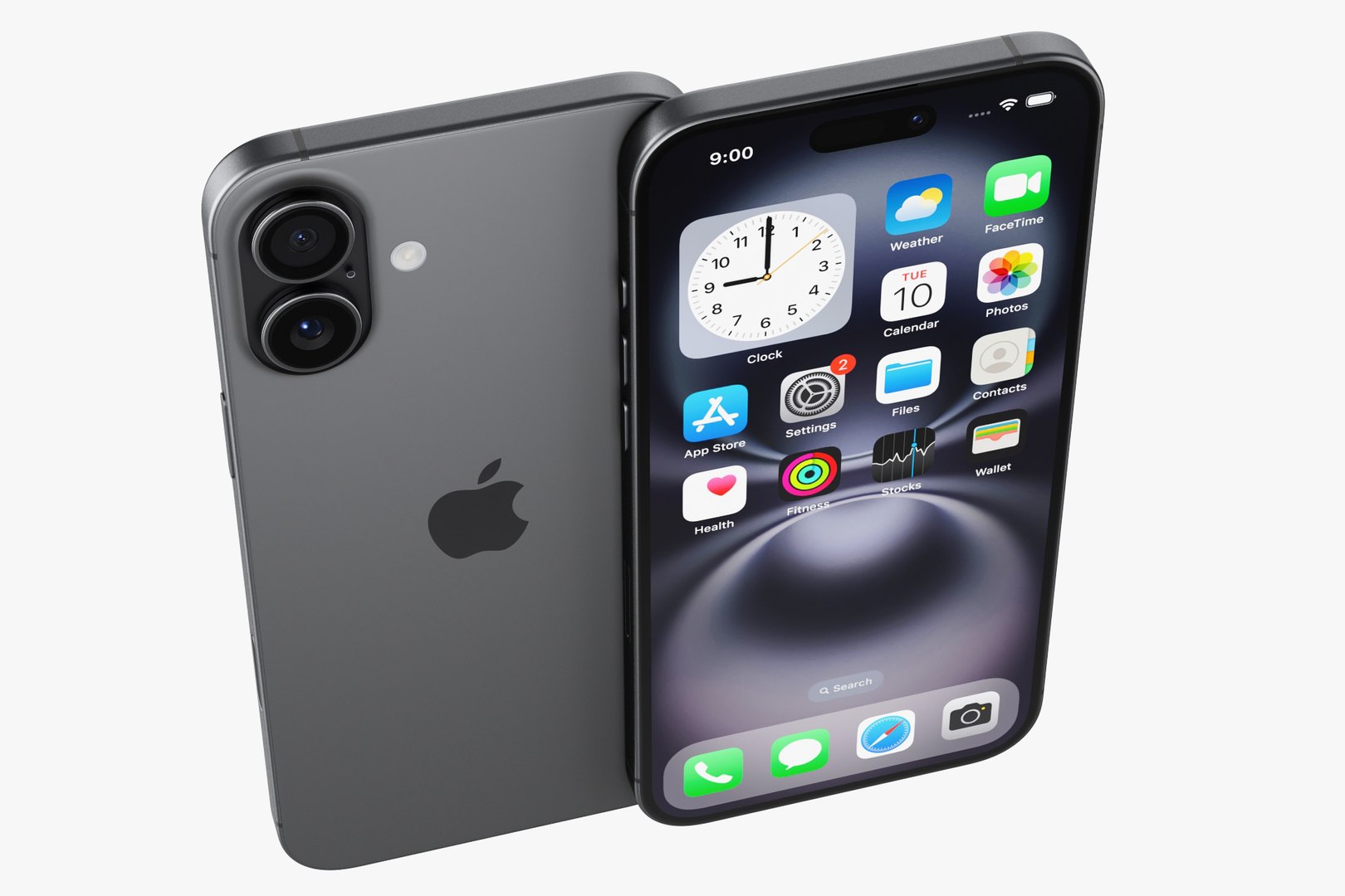 3D Apple IPhone 16 Plus V1 - TurboSquid 2225060
