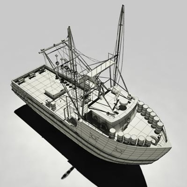 fishing andrea gail 3d model