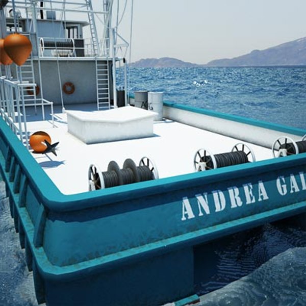 fishing andrea gail 3d model