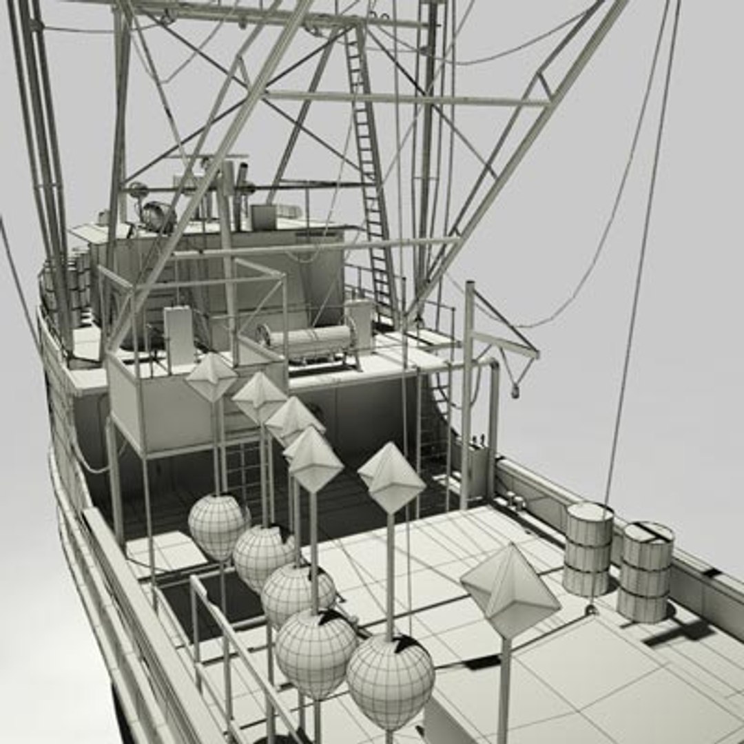 Fishing Andrea Gail 3d Model