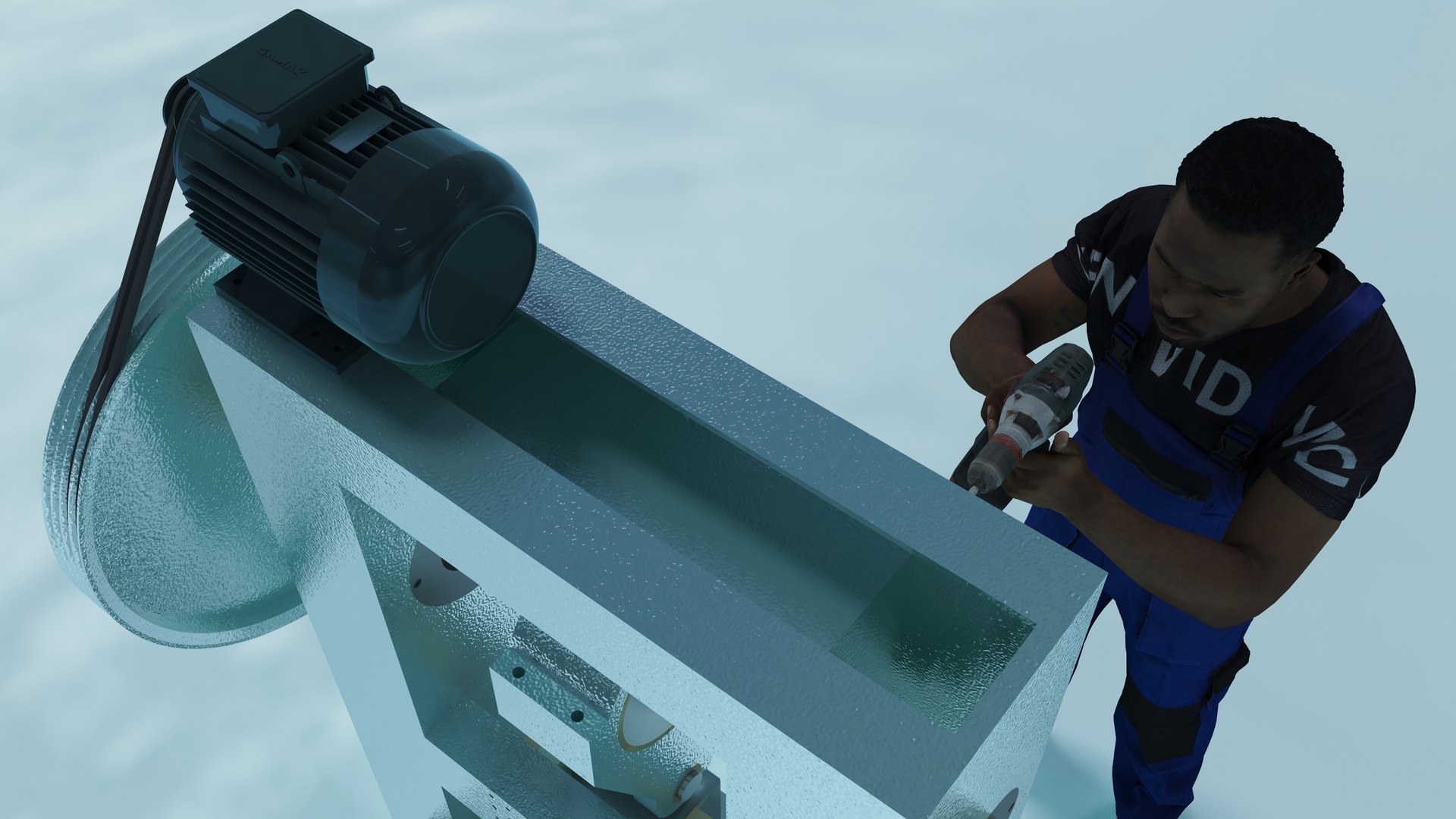 Repairman 4K 3D Model - TurboSquid 2386950