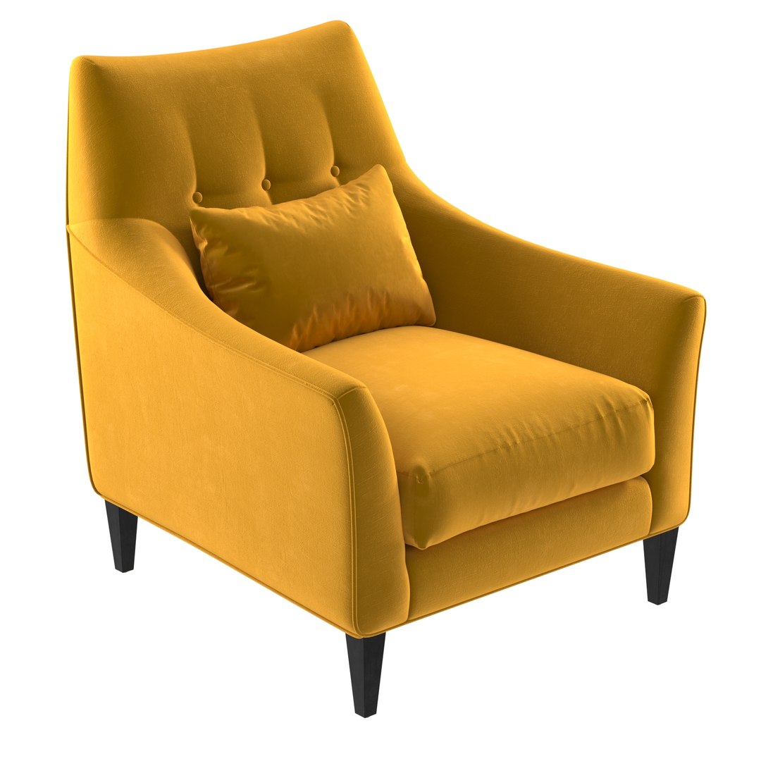 3D Patrick Naggar Newton Club Chair - TurboSquid 2178110