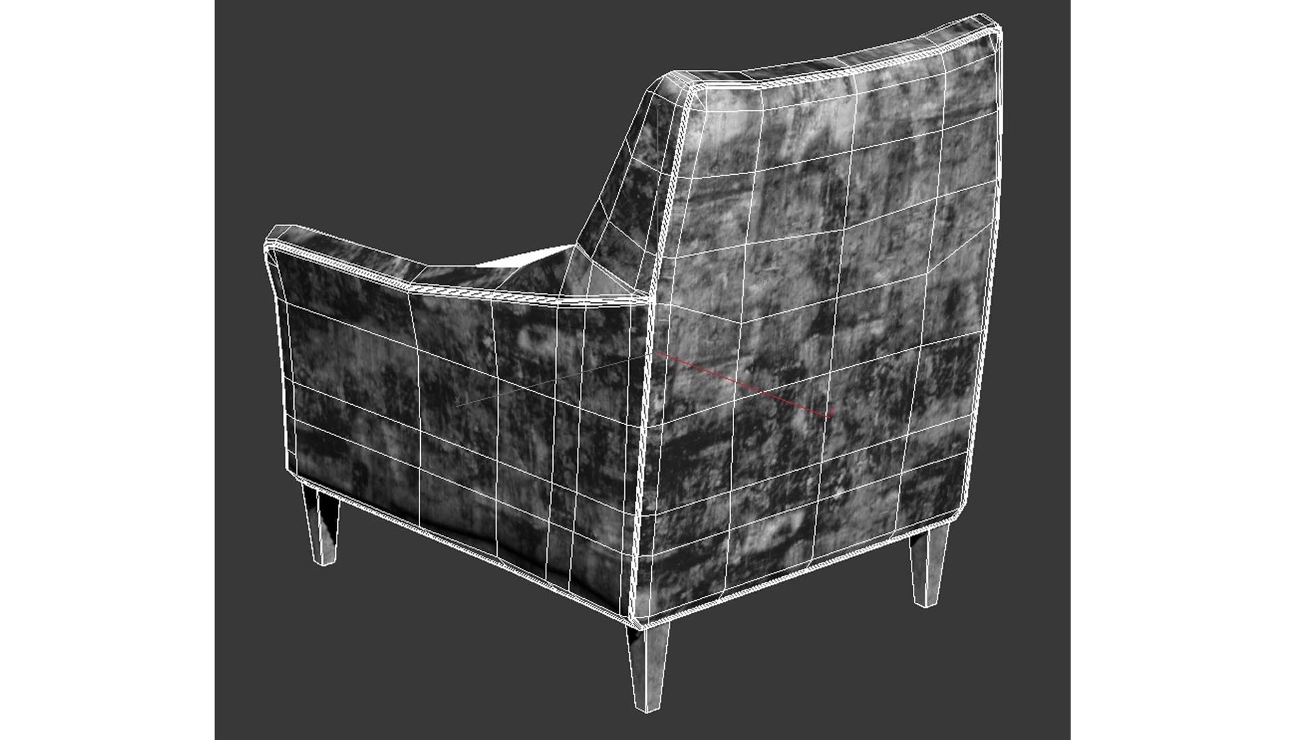 3D Patrick Naggar Newton Club Chair - TurboSquid 2178110