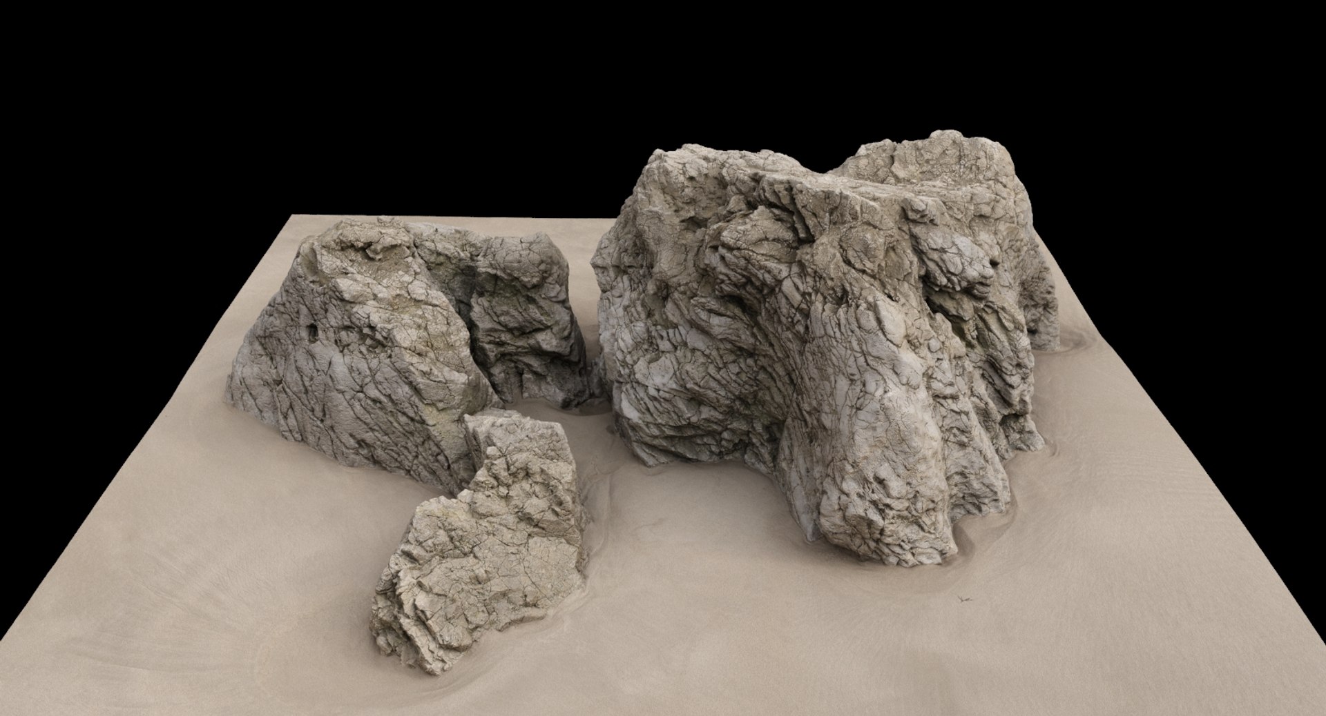 3d Scan Rock