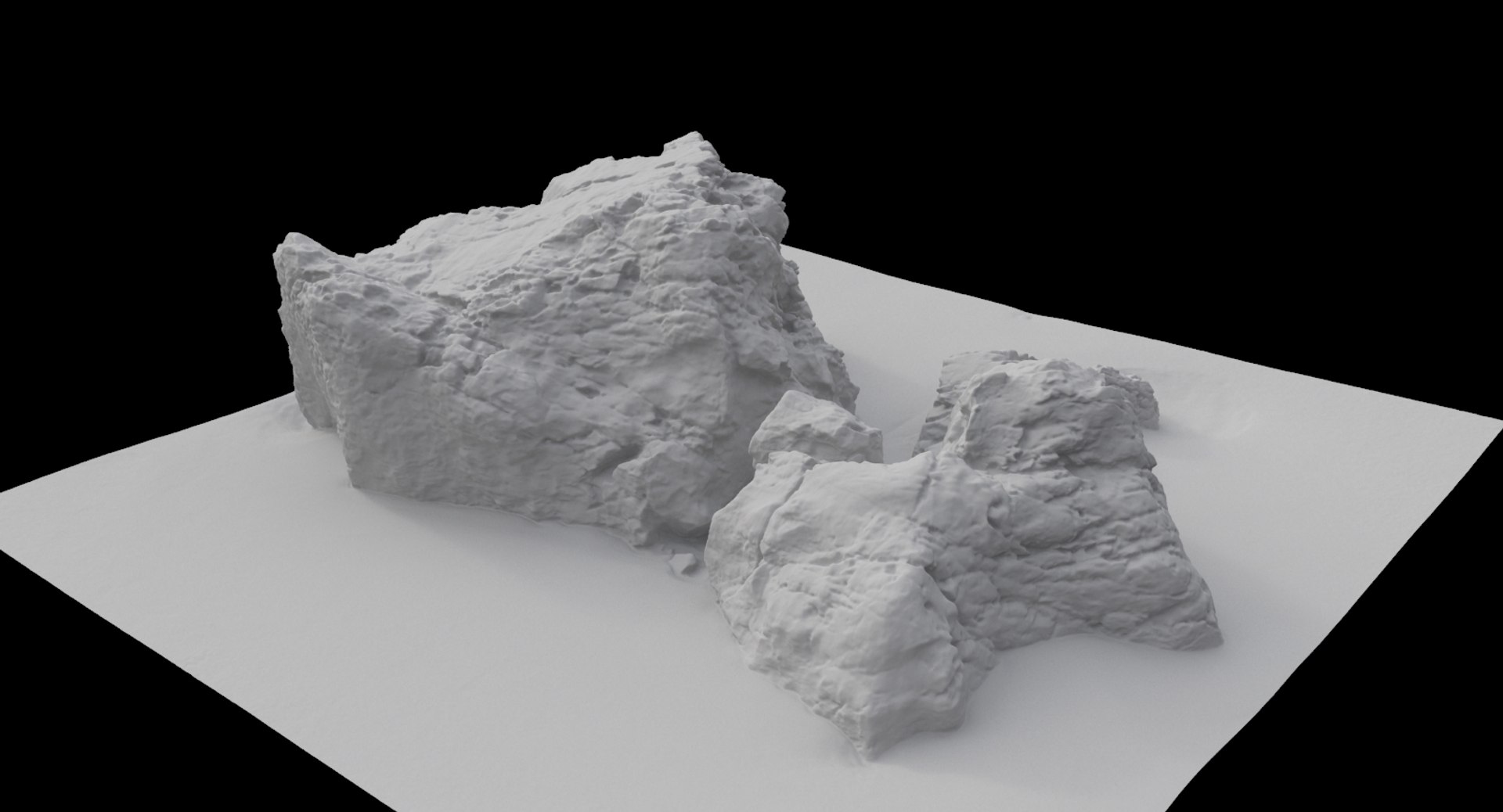 3d Scan Rock