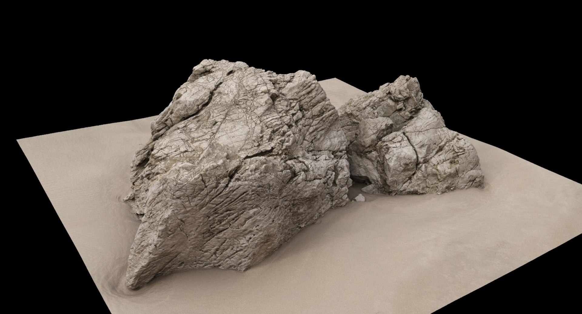 3d Scan Rock