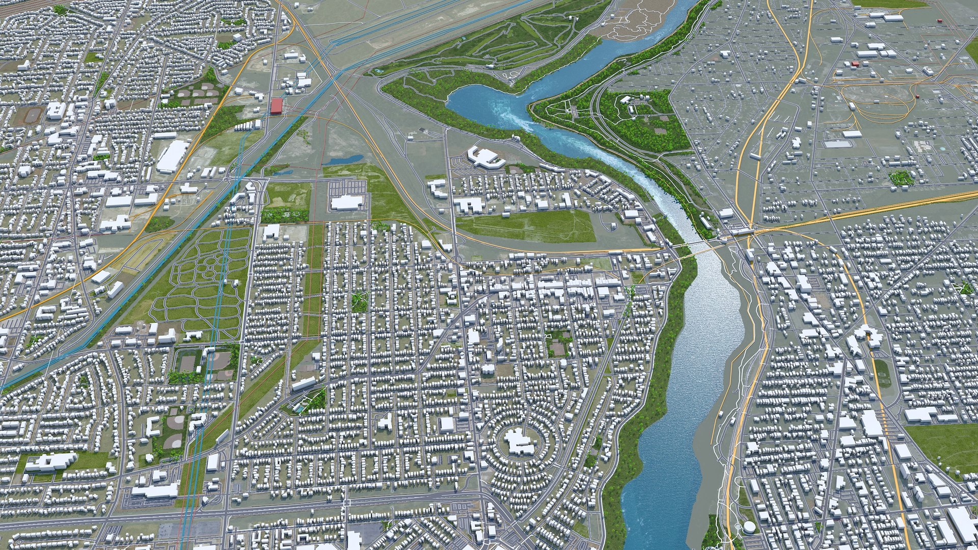 3D Niagara Falls Ontario Canada Model - TurboSquid 2042519