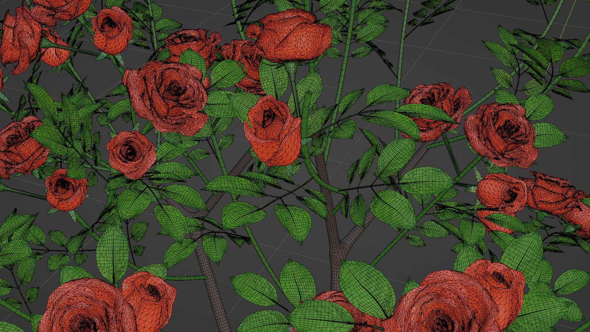 Rose Plant 3D Model - TurboSquid 2067767