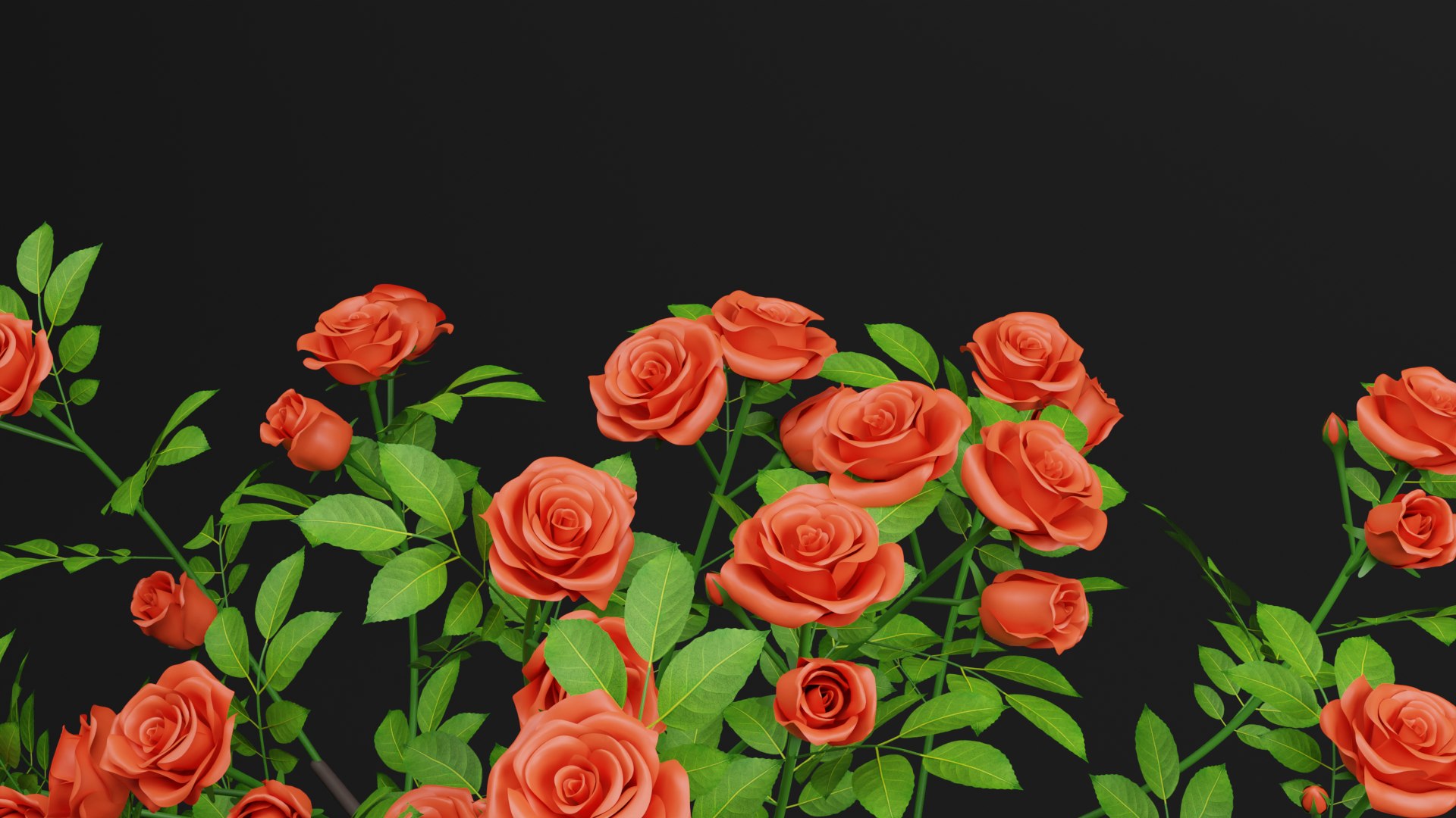 Rose Plant 3D Model - TurboSquid 2067767