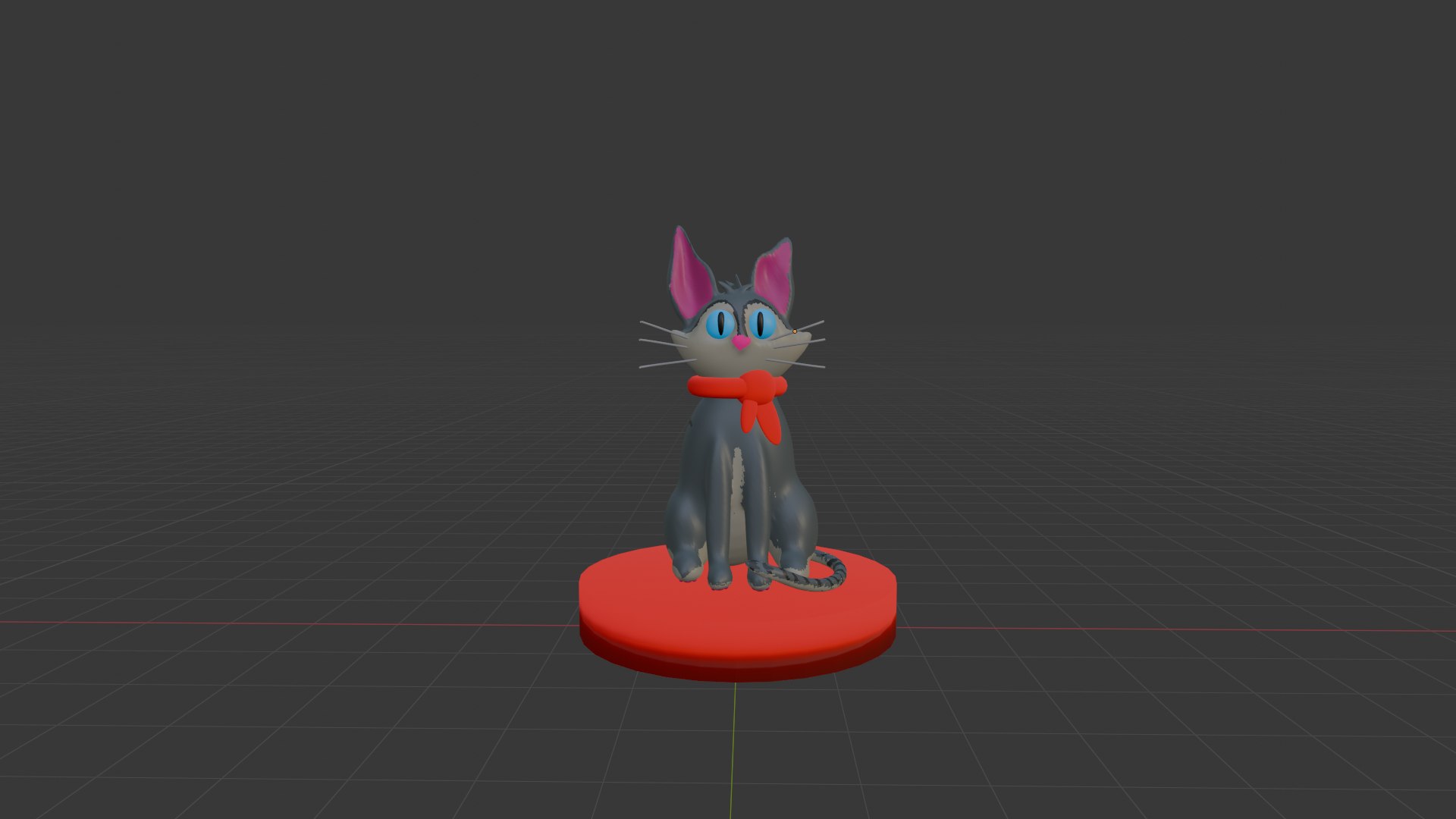 Grey Tabby Cat Model Turbosquid 2211632