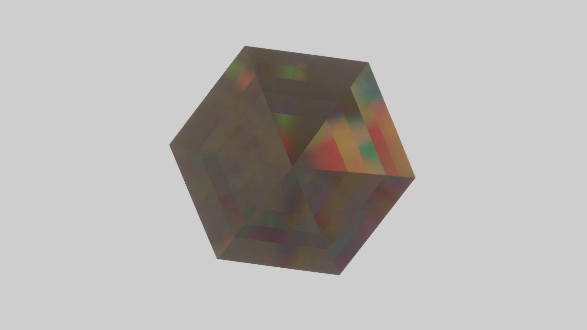 Hexagon Cut Diamond 3D Model - TurboSquid 1851125