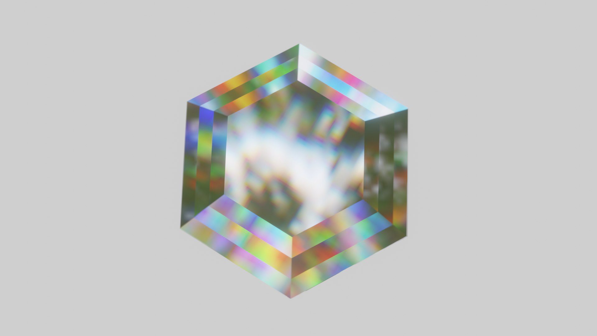 Hexagon Cut Diamond 3D Model - TurboSquid 1851125