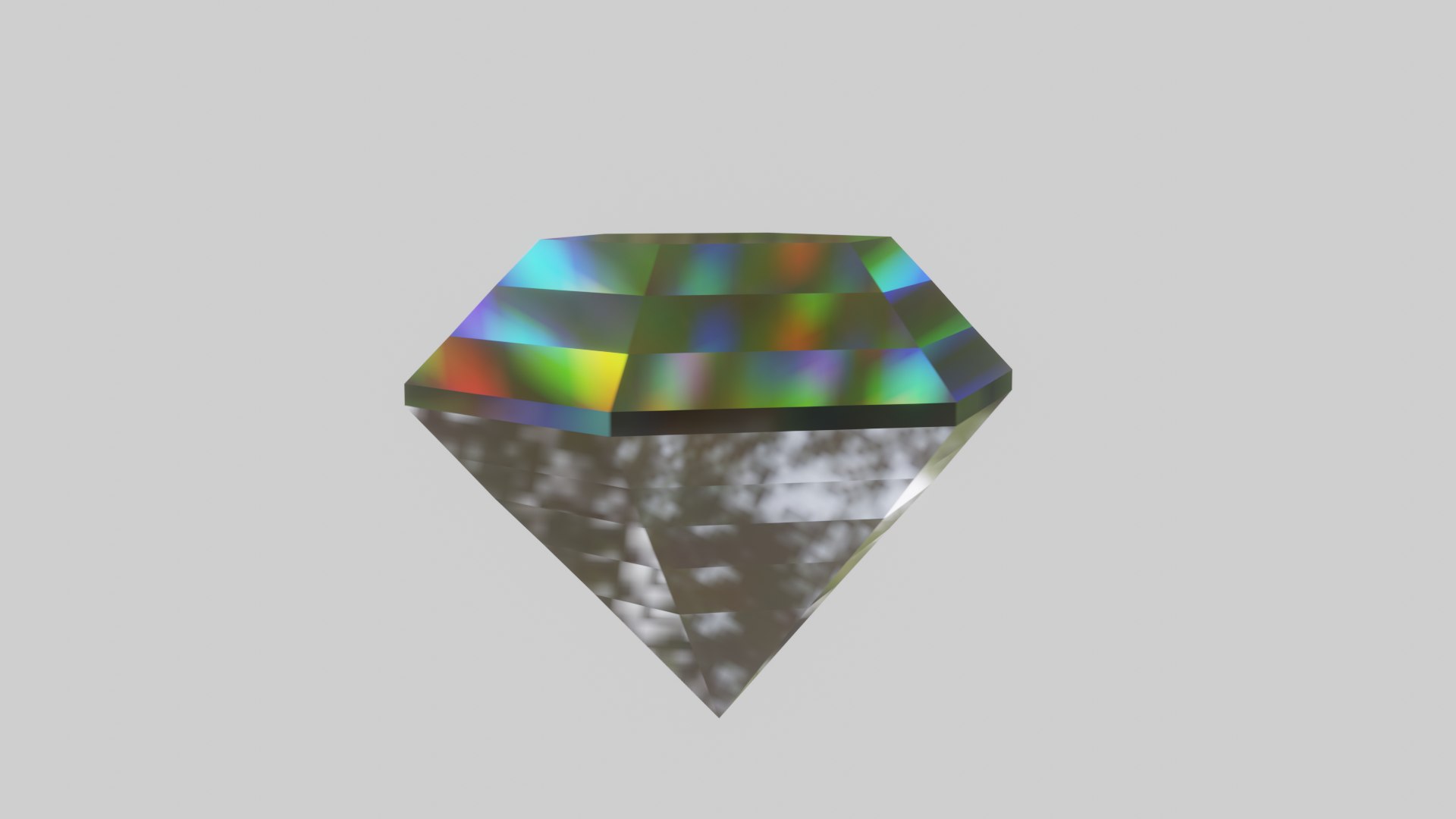 Hexagon Cut Diamond 3D Model - TurboSquid 1851125