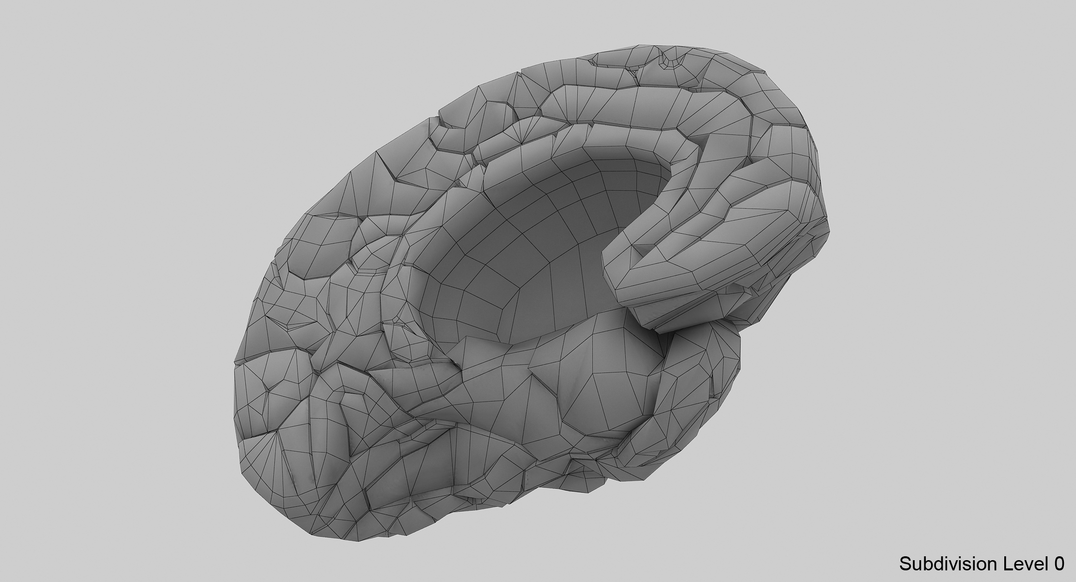 human brain 3ds