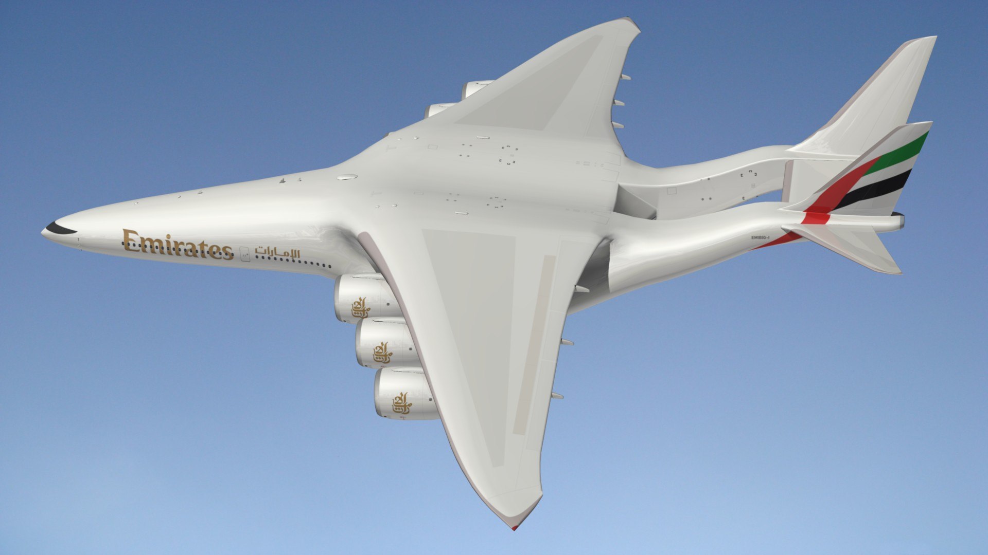 3D HyperCargo Emirates Model - TurboSquid 1718445