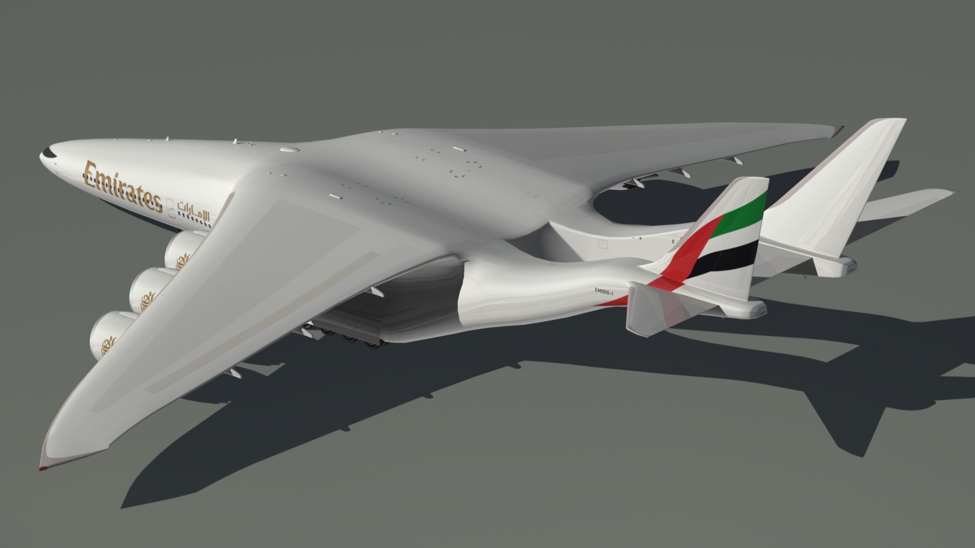 3D HyperCargo Emirates Model - TurboSquid 1718445