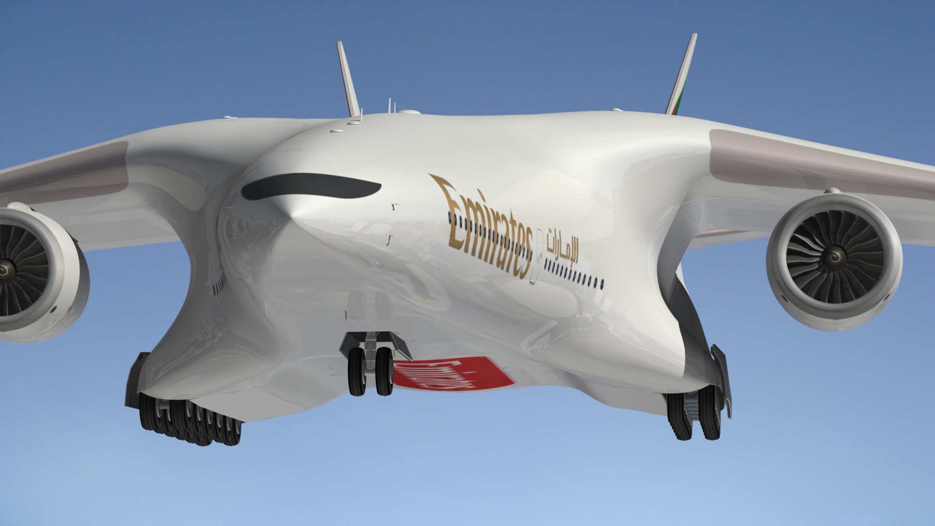 3D HyperCargo Emirates Model - TurboSquid 1718445